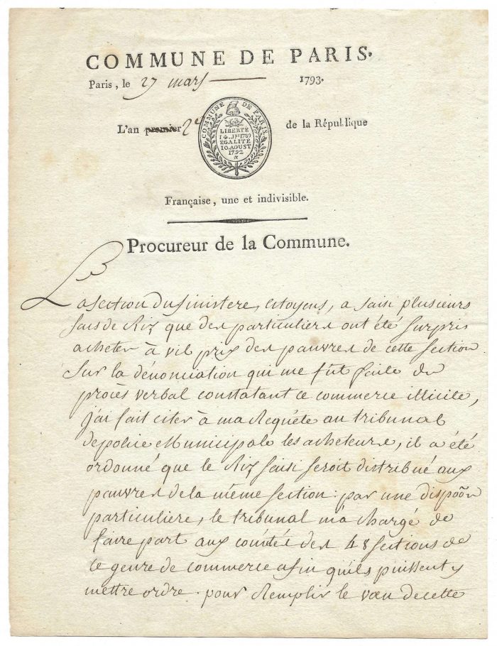 HEBERT, Jacques-René (1755-1794) | Le Manuscrit Français