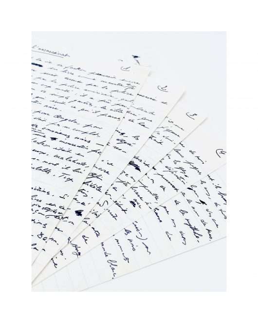 GENET, Jean | Le Manuscrit Français