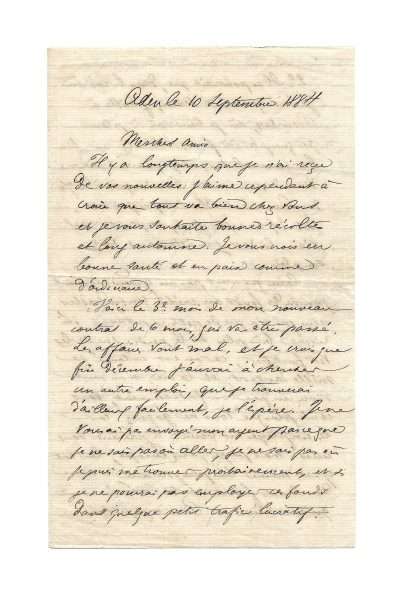 RIMBAUD, Arthur (1854-1891) | Le Manuscrit Français