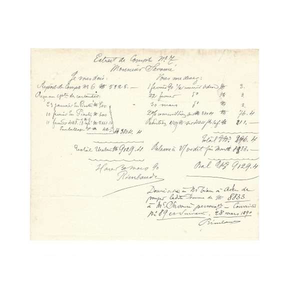 RIMBAUD, Arthur (1854-1891) | Le Manuscrit Français