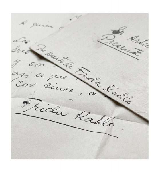 KAHLO, Frida (1907-1954) | Le Manuscrit FrançaisLe Manuscrit Français
