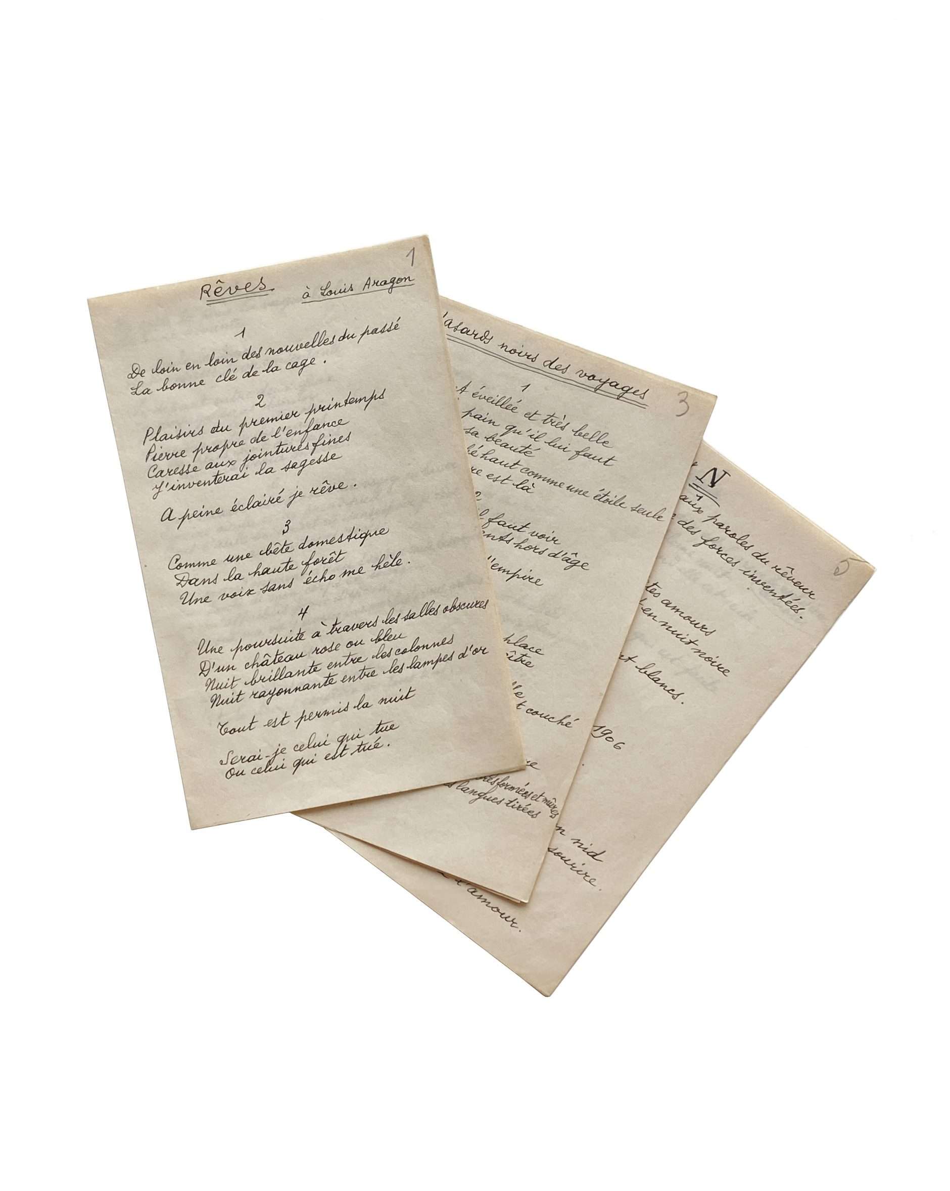 ÉLUARD, Paul (1895-1952) | Le Manuscrit Français