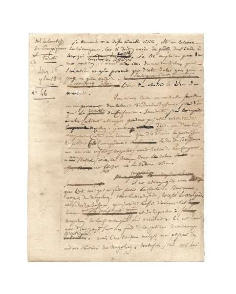 [NAPOLÉON] FOUCHÉ, Joseph (1759-1820) | Le Manuscrit FrançaisLe ...